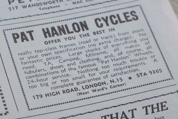 Pat Hanlon. A Wheel Builder Like No Other... - Pedal Pedlar