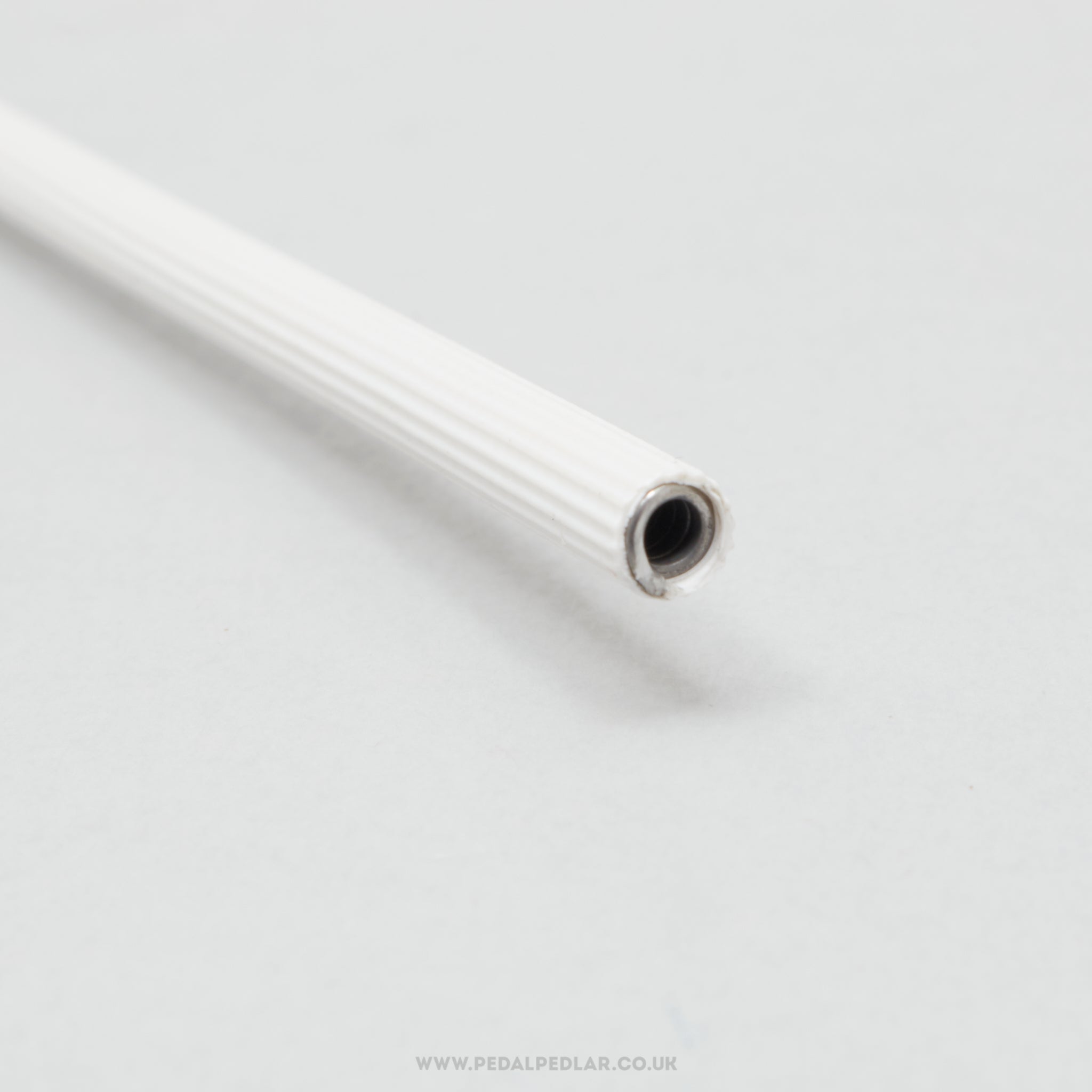 White bike cable housing store
