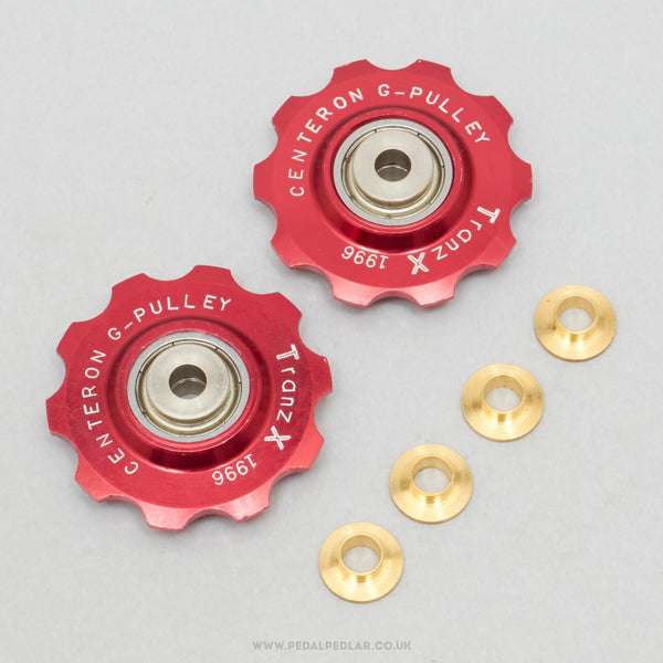 Tranz-X JD-002 Centeron G-Pulley Red NOS/NIB Classic 10T Jockey Wheels ...