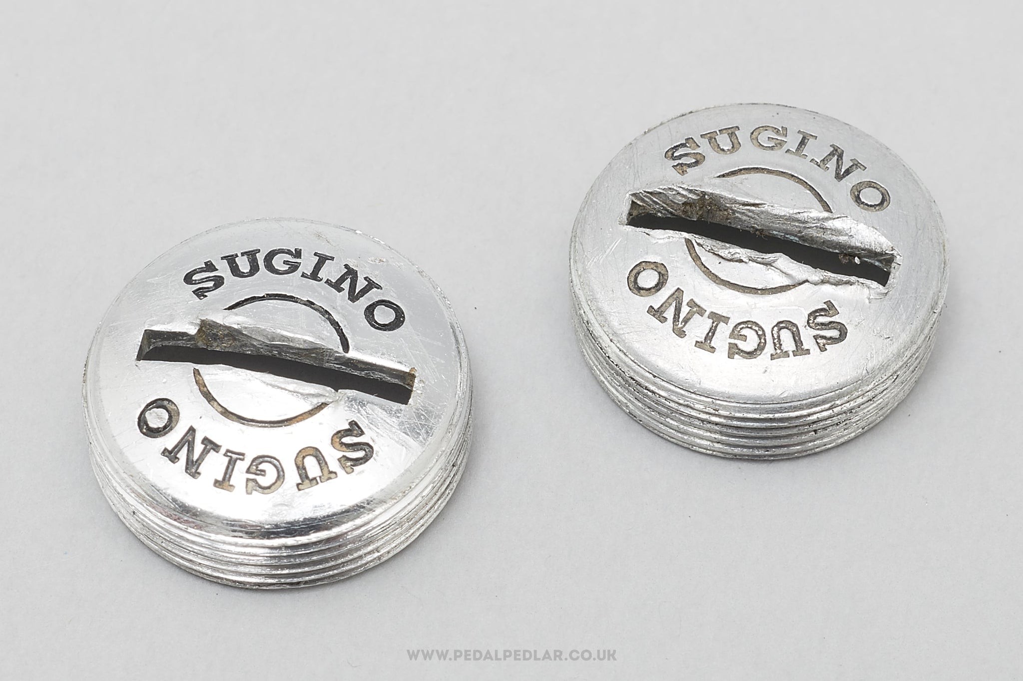 Sugino Crank Dust Caps / Covers - Vintage Bike Parts | Pedal Pedlar